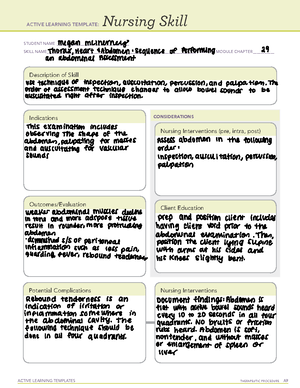 ATI Active learning template Basic Concept - FN101 - STUDENT NAME ...