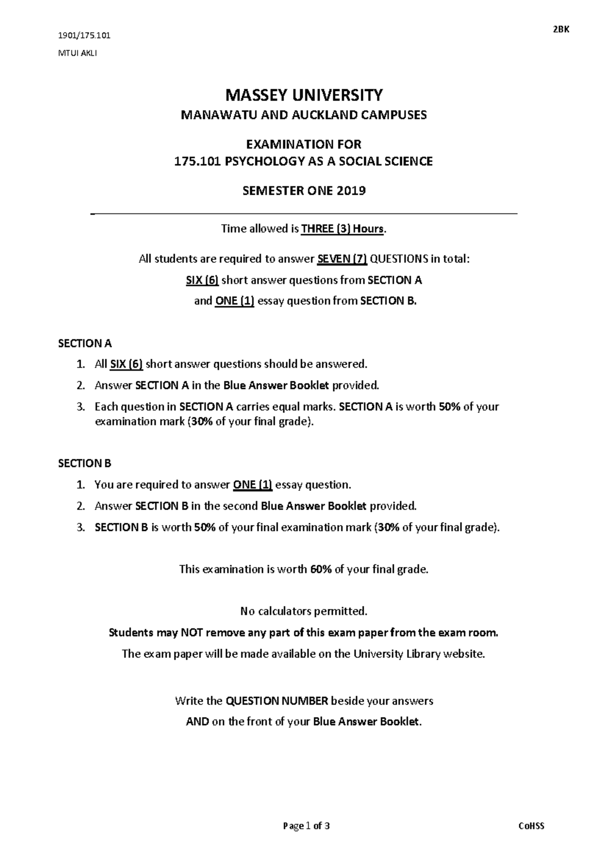 Exam 2020 Questions Warning Tt Undefined Function 32 Warning Tt Undefined Function 32