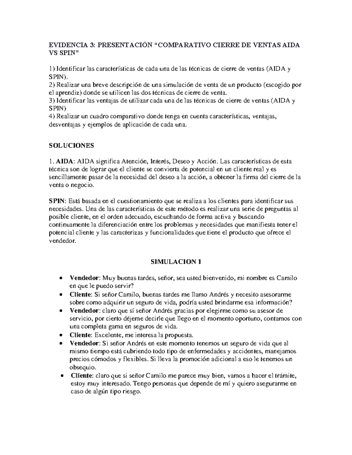Evidencia 3 - cierres - EVIDENCIA 3: PRESENTACIÓN “COMPARATIVO CIERRE ...