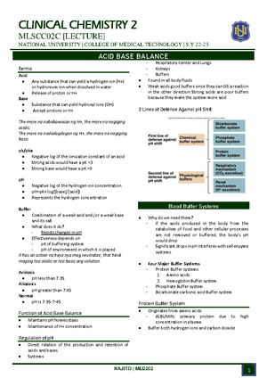 Clinical Chemistry 2 enzymes - CLINICAL CHEMISTRY 2 – ENZYMES ENZYME ...