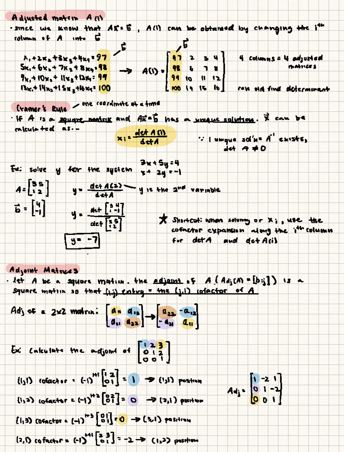 Week 12-math 1229 notes - he if off At B Ali can be obtained by ...