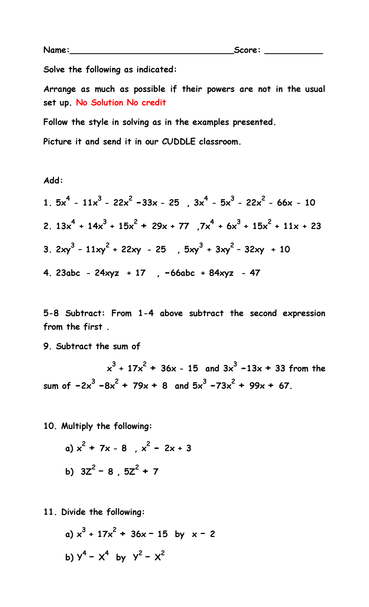 BEM QUIZ - Basic Engineering Mathematics Quiz - Name:_______________________________Score: - Studocu