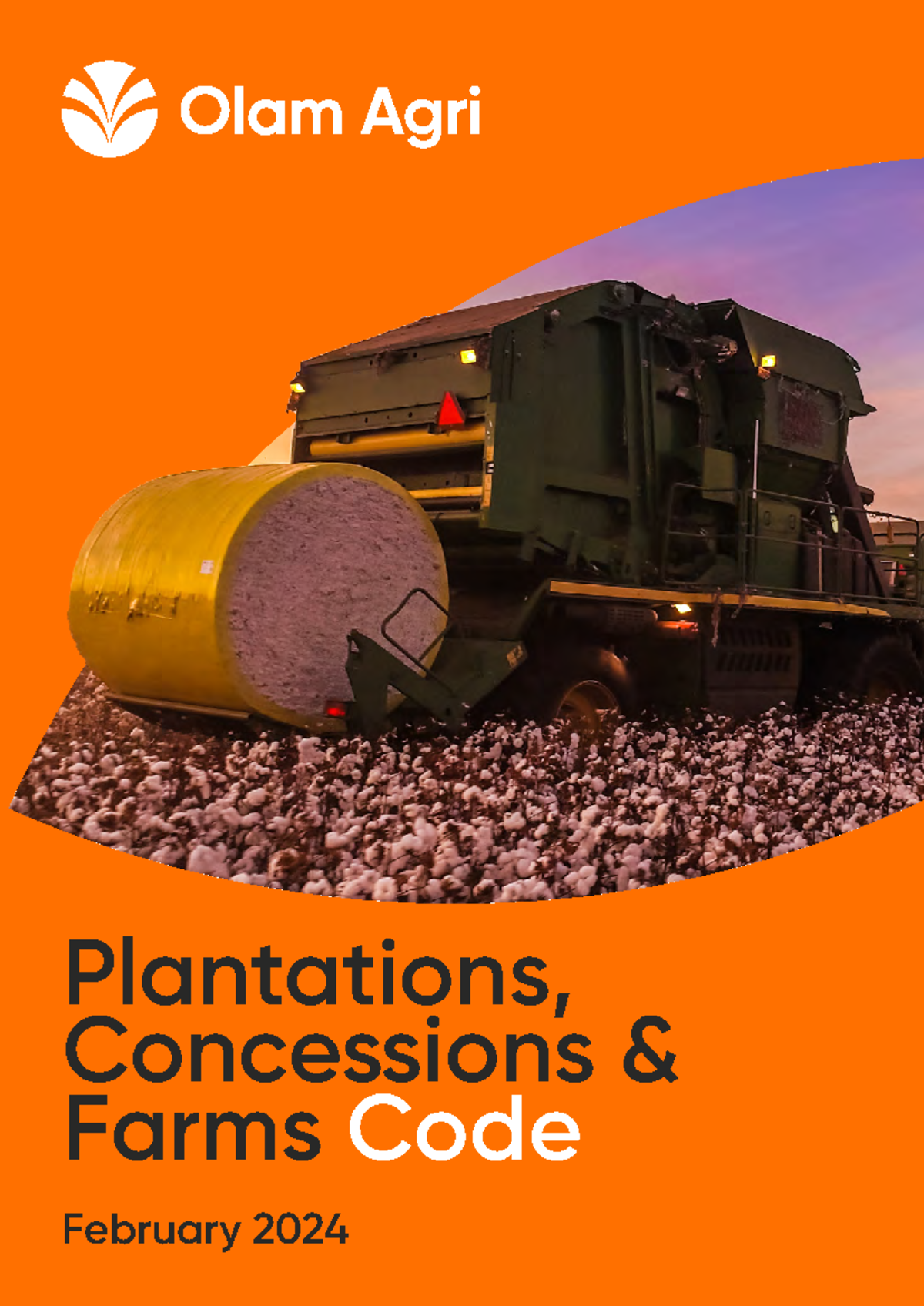Olam agri plantation concession and farms code - Plantations ...