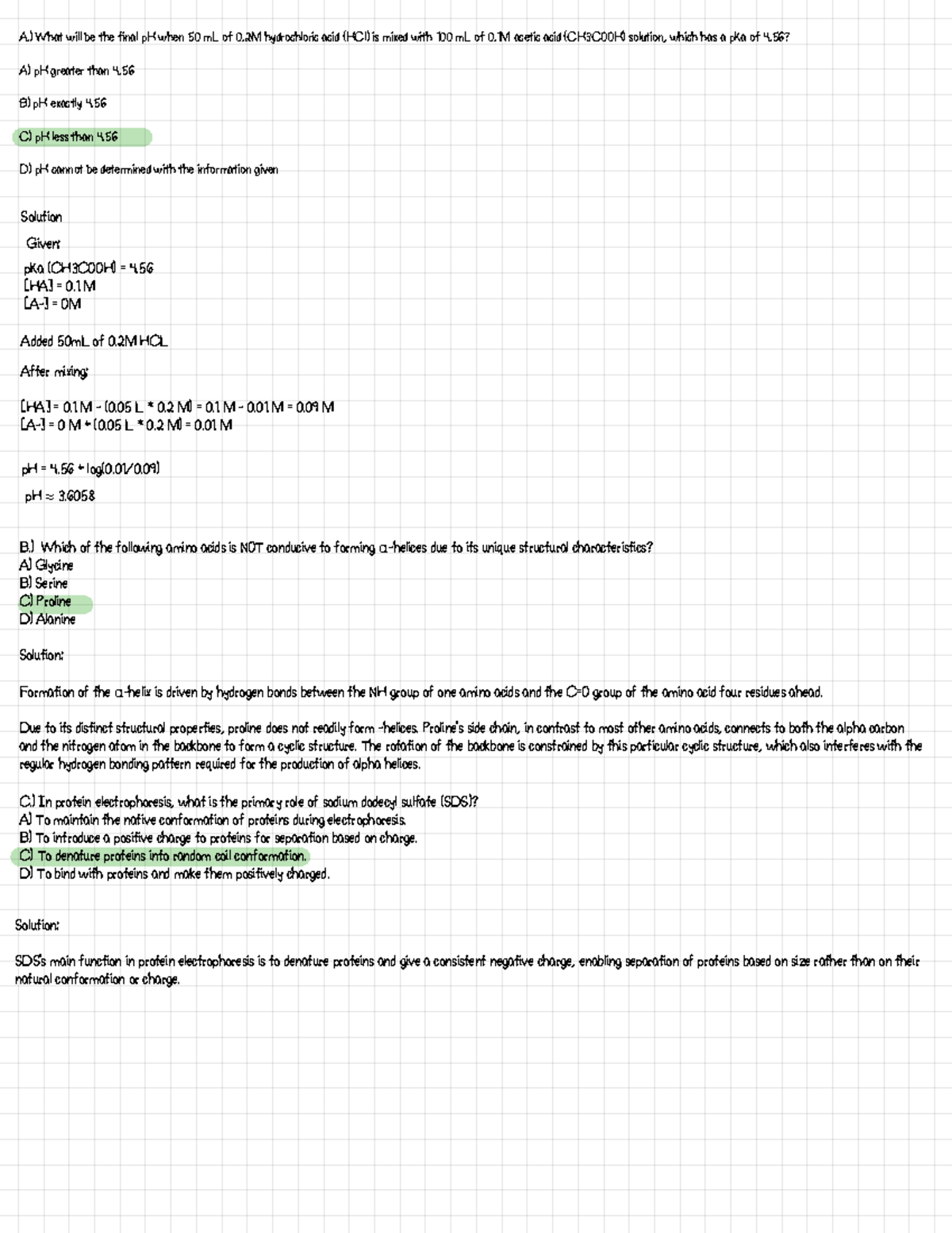 Midterm Create MC Questions - BIOC12 - Studocu