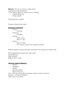 Behavior Modification Research Paper stu - Name 09/12/ Behavior ...