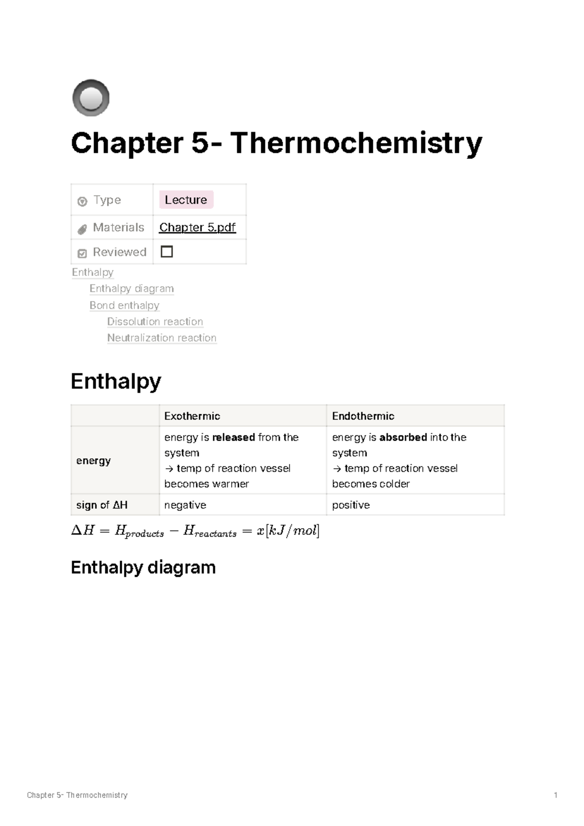 Chapter 5- Thermochemistry 17d1e707ad00415 dbd5fd797ae738a3a ...