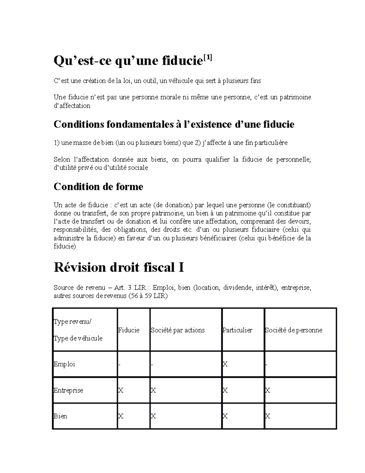 Fiducie - Qu’est-ce qu’une fiducie [1] C’est une création de la loi, un ...