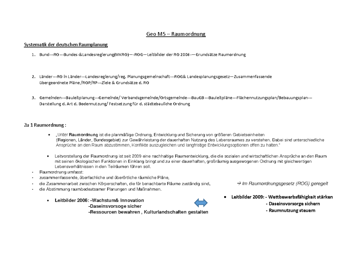 Geo M5 Zusammenfassung - Warning: TT: undefined function: 32 Warning: TT: undefined function: 32 ...