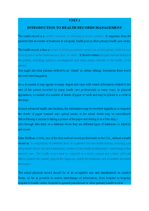 Environmental Literacy-Revision notes - ENVIRONMENTAL LITERACY Learning ...