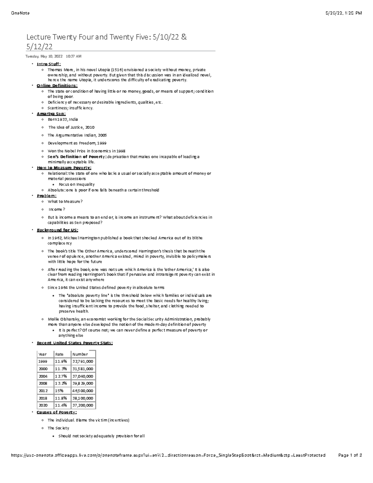 Microeconomics Lecture 21 - OneNote 5/26/22, 1:25 PM - Studocu