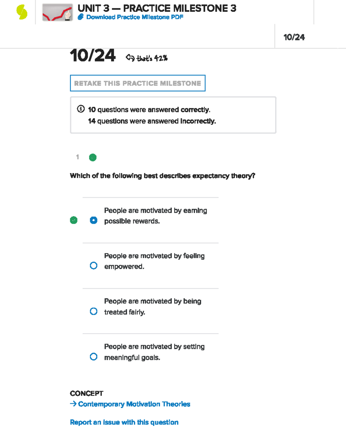 Practice Milestone 3 - OL 110 - Studocu