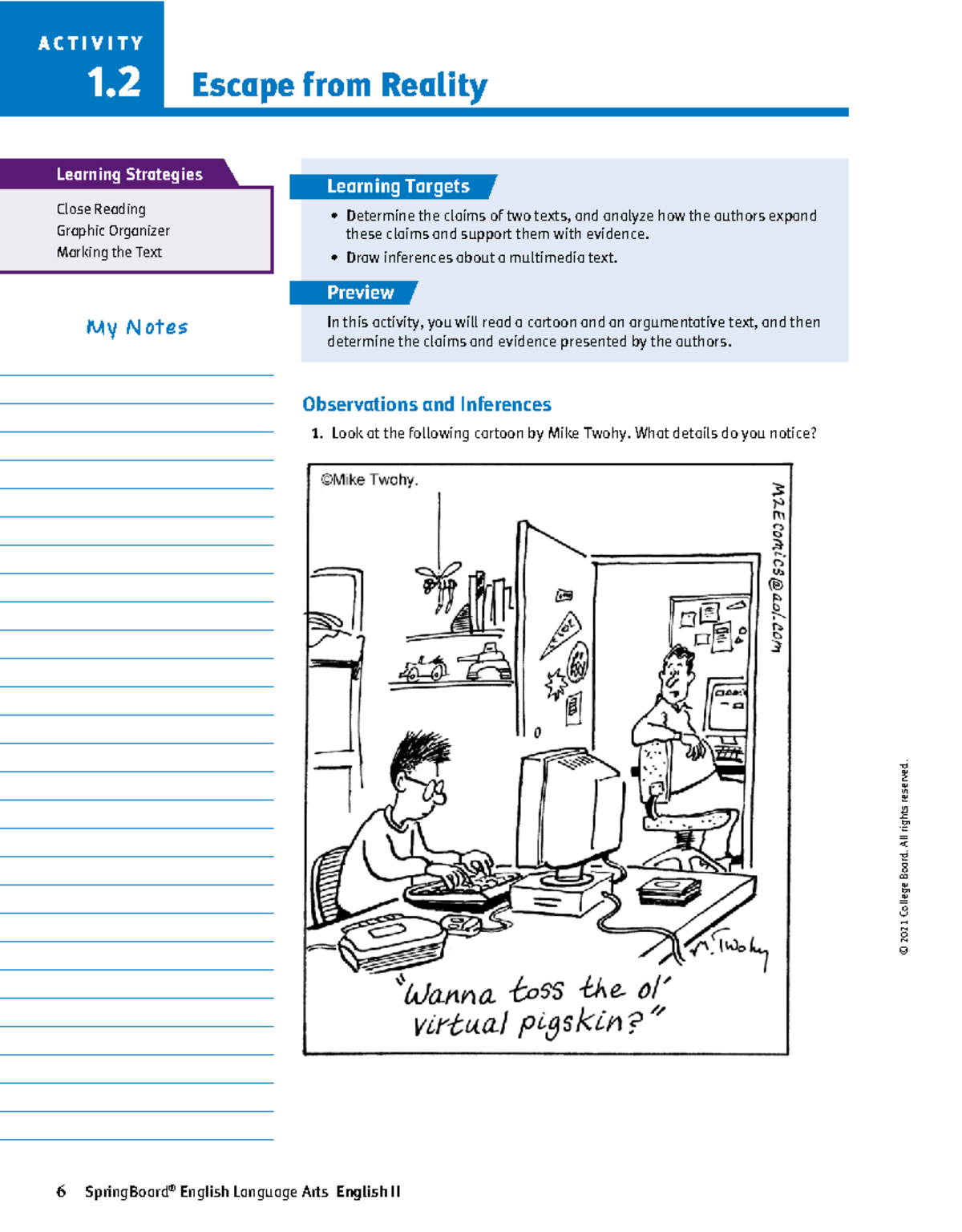 E2 SB Textbook Pages 6-88 - © 2021 College Board. All rights reserved ...