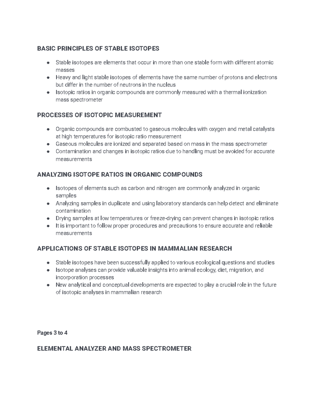 Weeks 4,5 - Summary Humanity studies - BASIC PRINCIPLES OF STABLE ...
