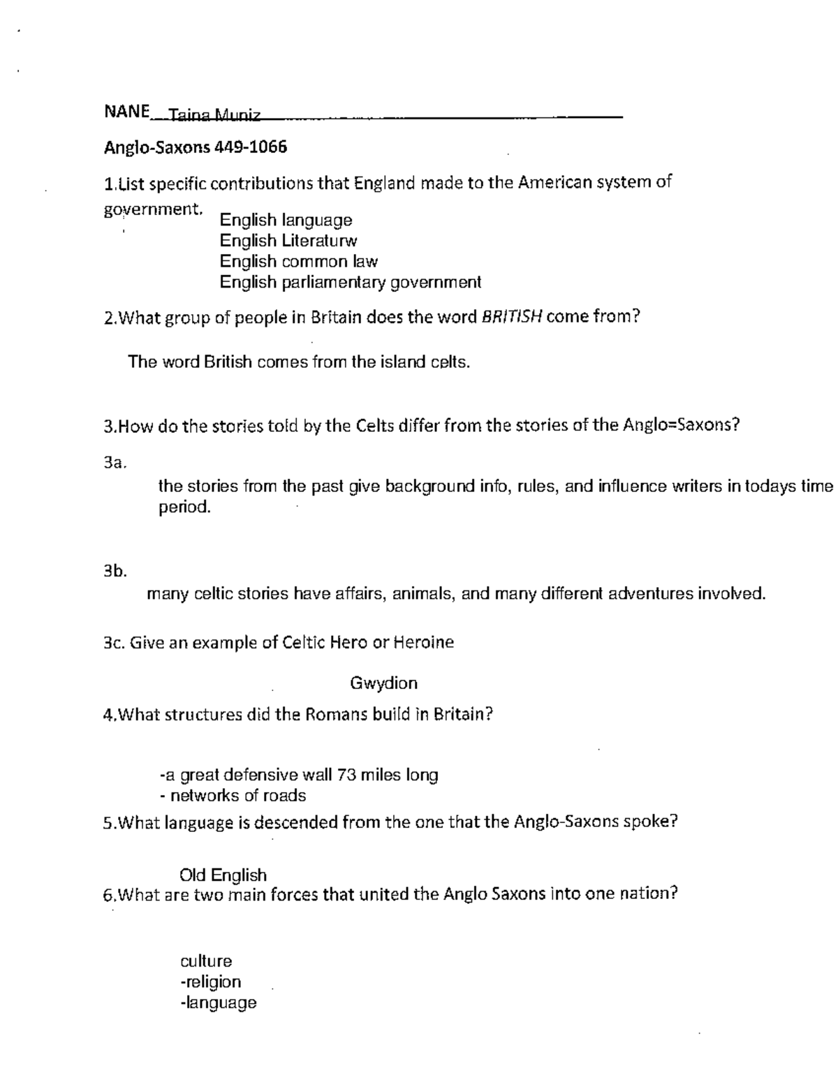 4+ Anglo- Saxon+ Questions - BIO 480 - Studocu