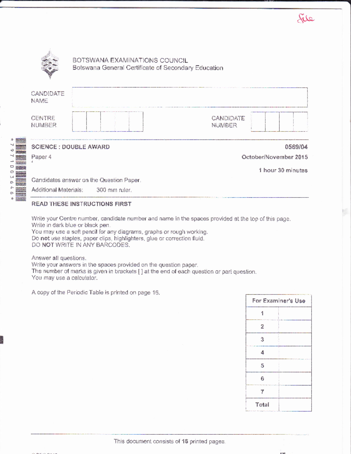 Doubleb 4 2015 240518 102323 - BOTSWANA EXAM I NATIONS COUNCI L ...