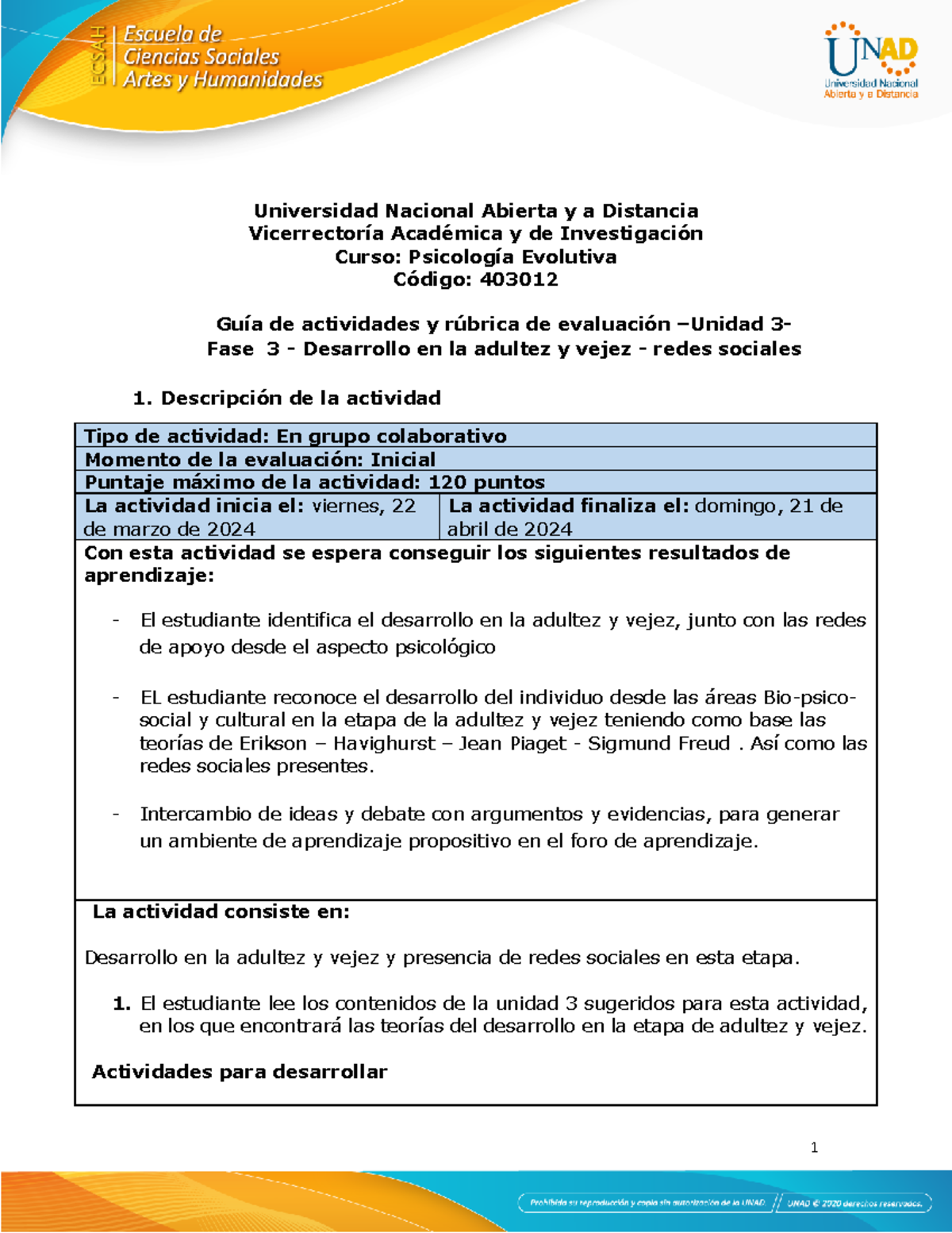Guia de actividades y Rúbrica de evaluación - Fase 3 - Desarrollo ...