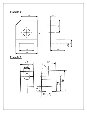 Autocad lab 1- lab 7 - LAB MANUAL Fall 2022/ Introduction : Computer ...