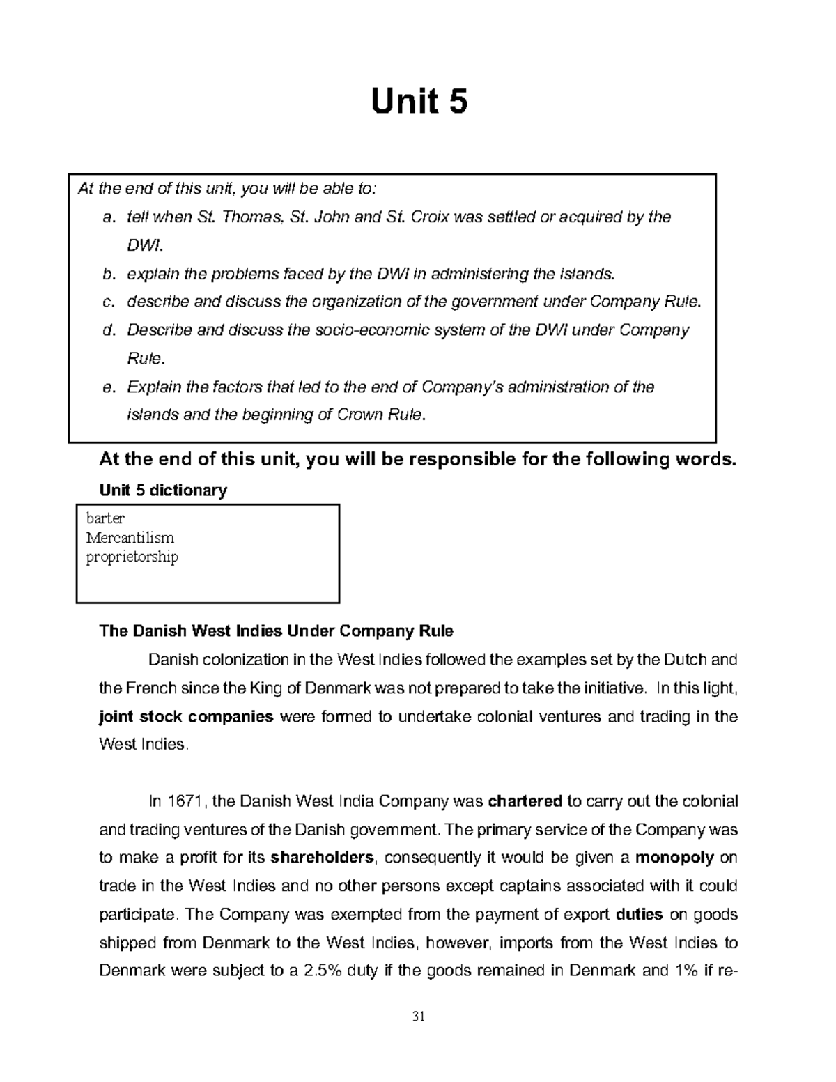 UNIT 5 Reading - For the work to read it ad the questions - Unit 5 At the end of this unit, you ...