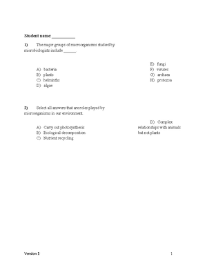 Chapter 7 BIO REV - BIOL 101 - Studocu