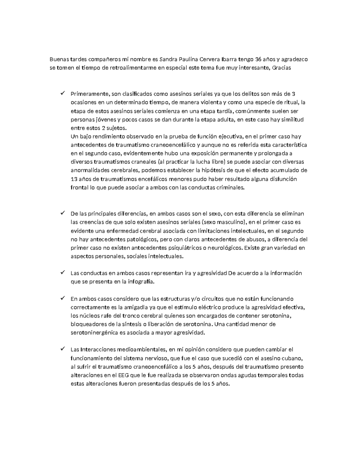 Reto 5 - Reto 5 - Buenas tardes compañeros mi nombre es Sandra Paulina ...