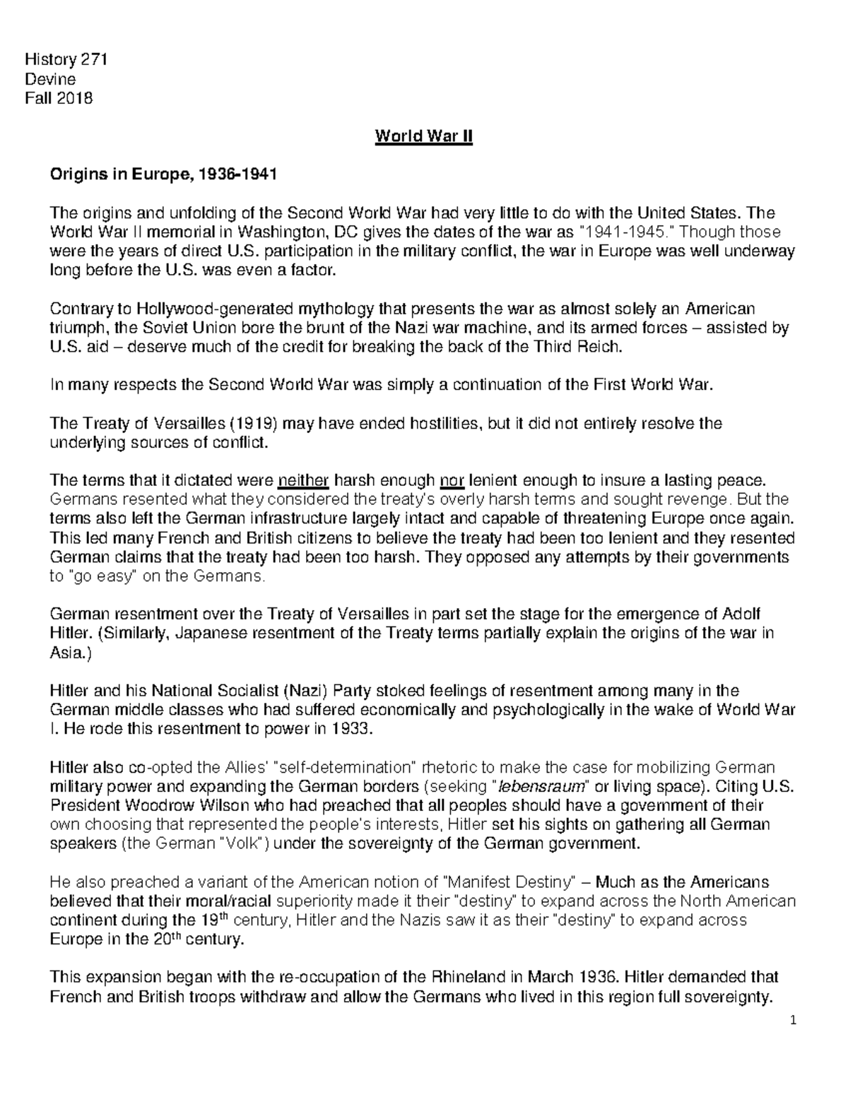 History 304 Notes - The document provides a comprehensive overview of ...