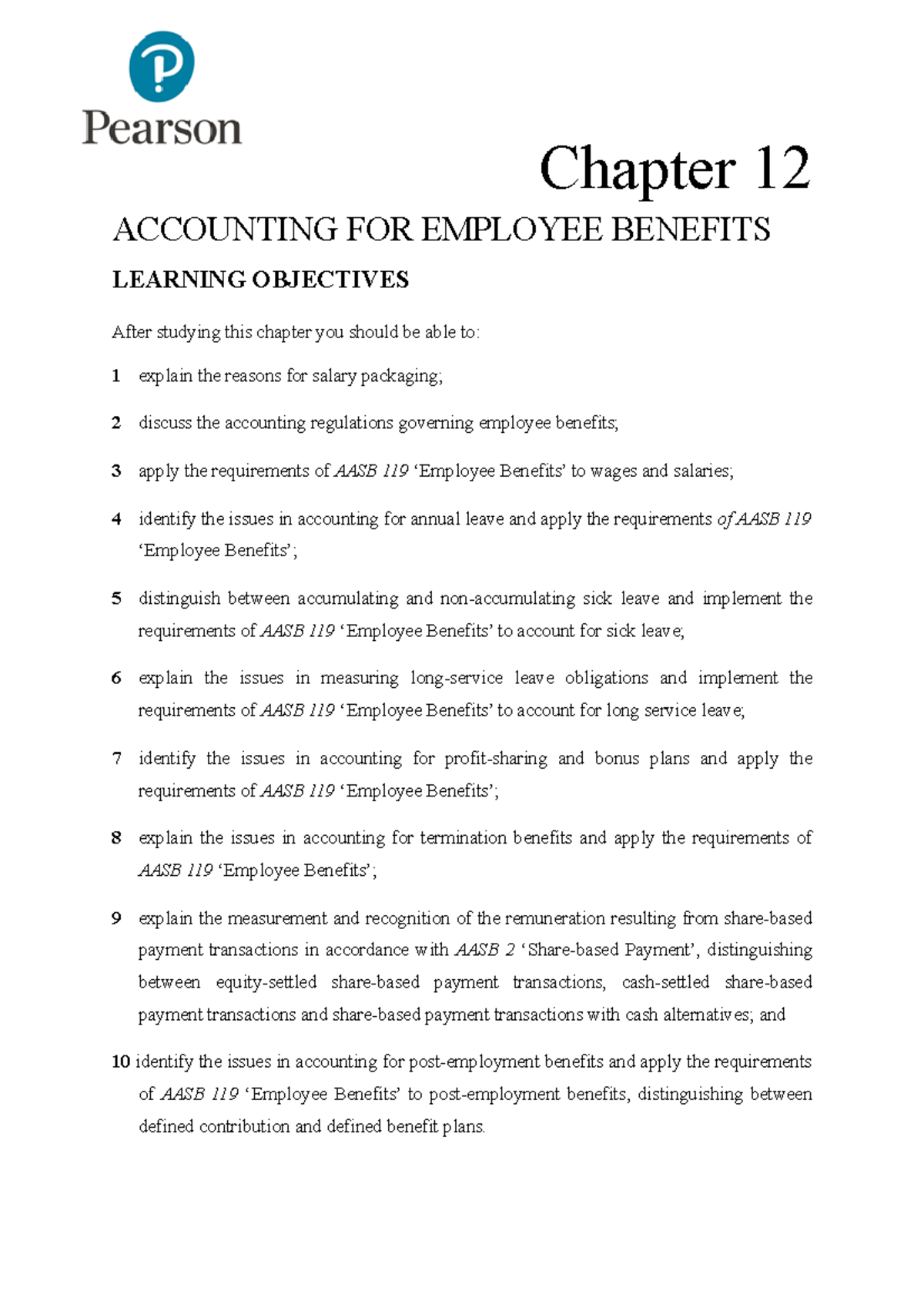 management accounting solution chapter 12 - Chapter 12 ACCOUNTING FOR ...