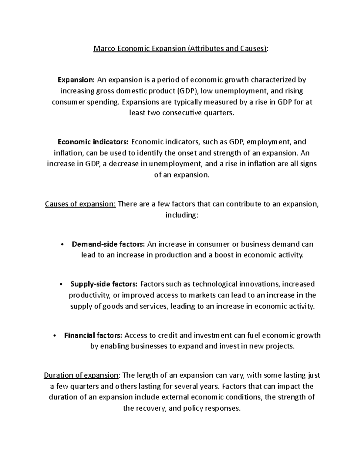 Document 85 (20) - Overview of Economic Expansion and its Attributes ...