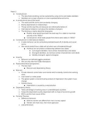 PPL Exam 1 Study Guide - notes - Week 1 Defining geography It is ...