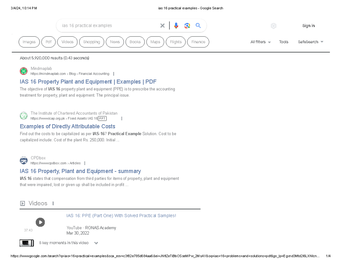 Ias 16 practical examples - Images Pdf Videos Shopping News Books Maps ...