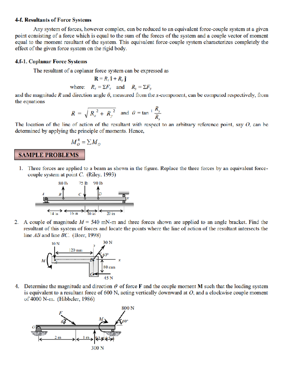Module 5.2 ( Resultant OF A Force) - Bs ARCHITECTURE - Studocu