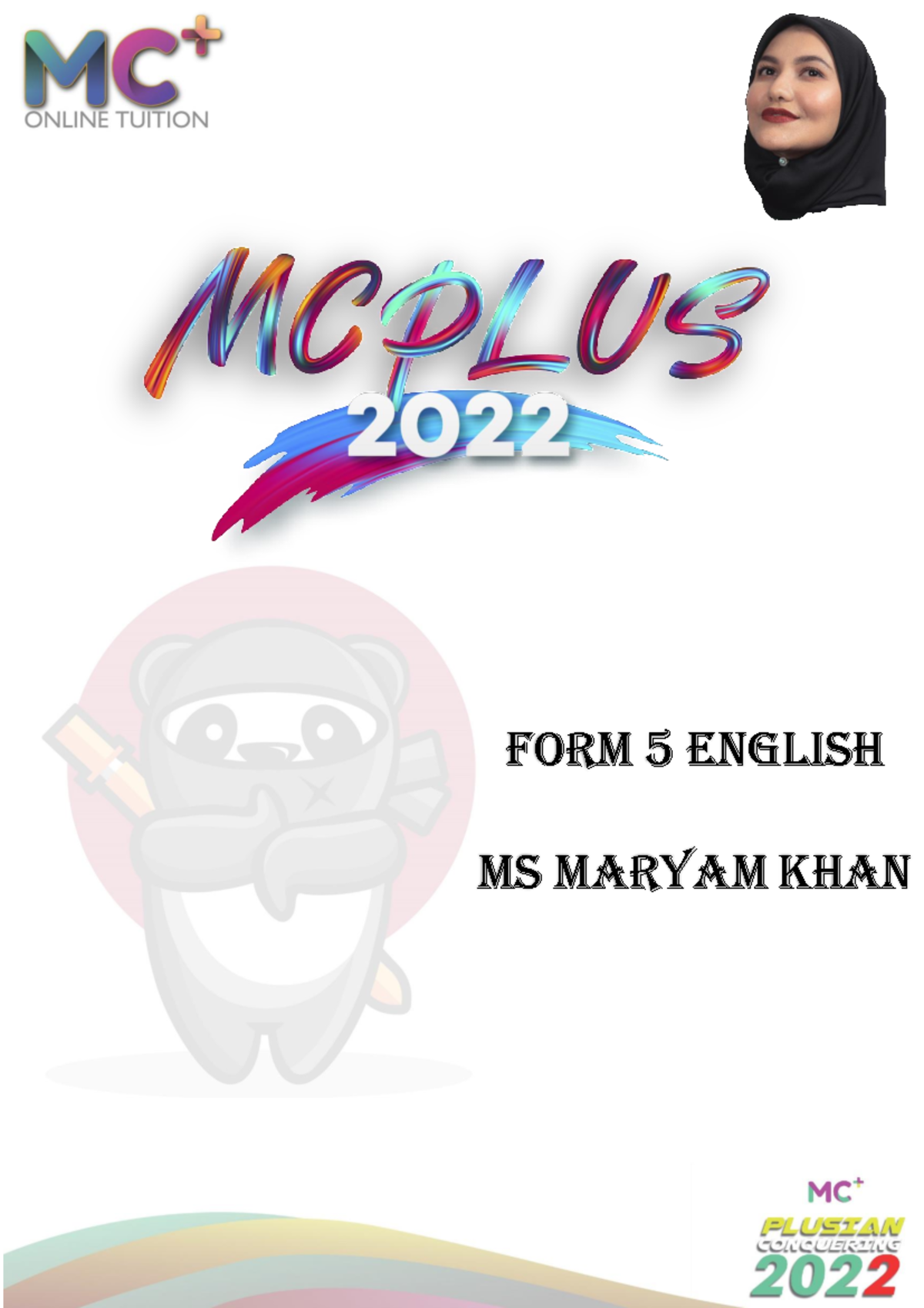 FORM 5 ENG MS Maryam 27 - practice more english language - FORM 5 ...