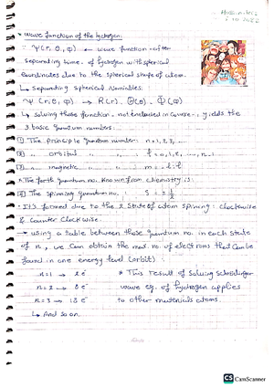 Solid state physics 6 - Lecture given by Prof. Hassan Nadir - Advanced Solid State Physics - Studocu