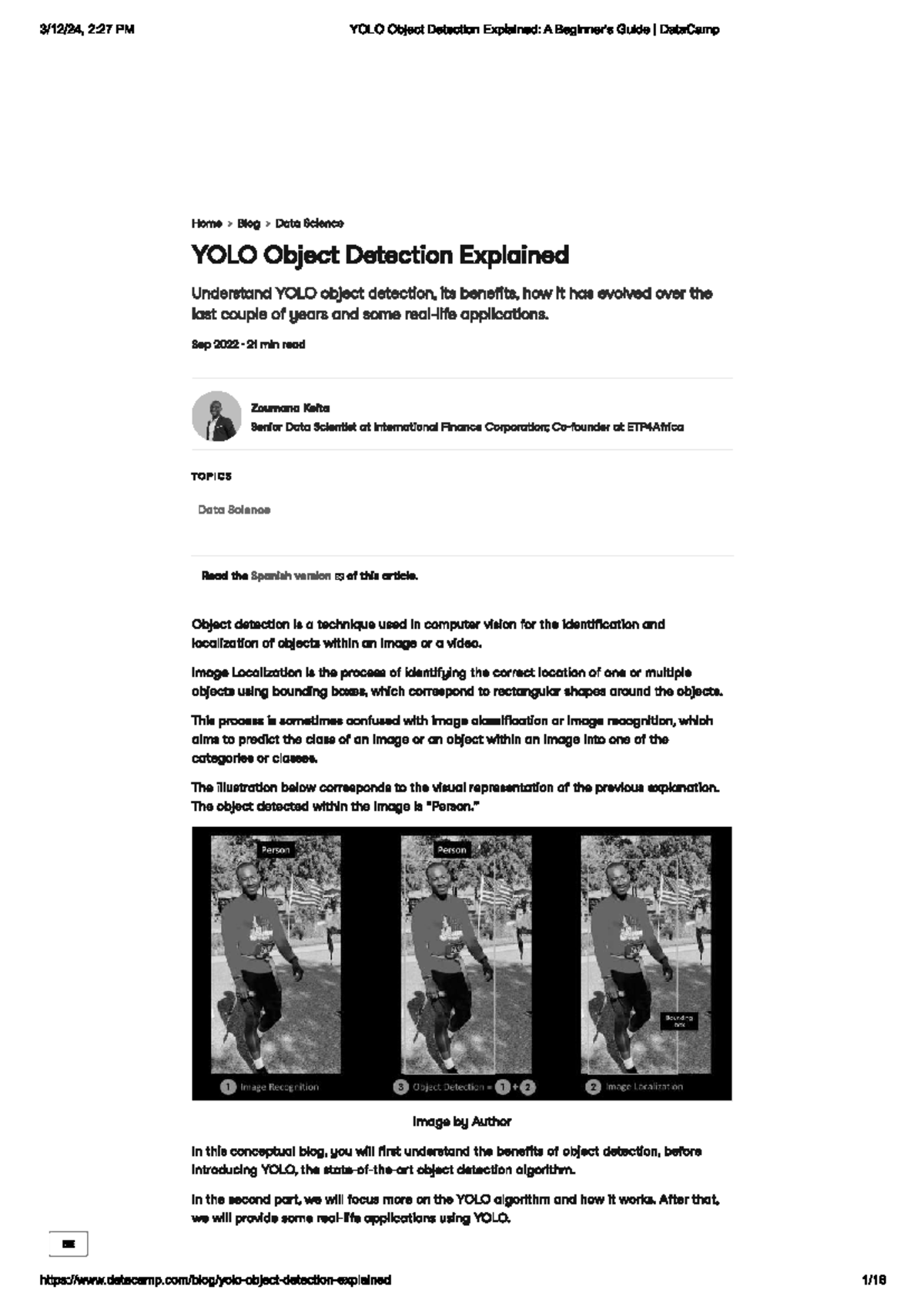 Yolo - IMAGE PROCESSING - 402 - Studocu