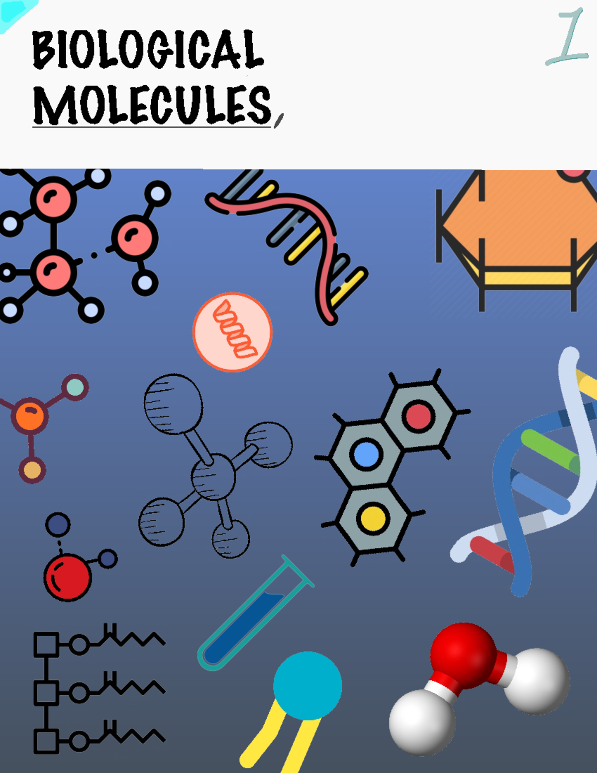 1. Biological Molecules - 3 Types of Bonds · Covalent;Atoms share a ...