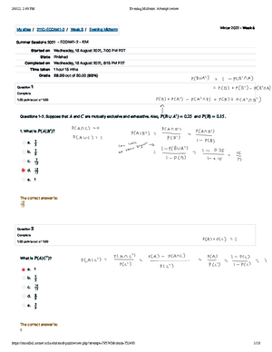 Practice Questions Solutions - Econ41: Practice Questions Solutions ...