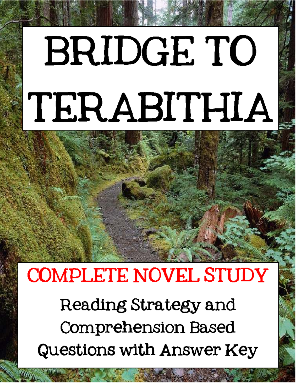 Bridge to Terabithia Novel Study - BRIDGE TOBRIDGE TOBRIDGE TOBRIDGE TO ...