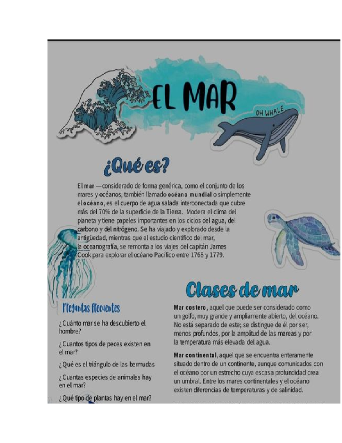 Mar - abc - ciencias naturales - Studocu