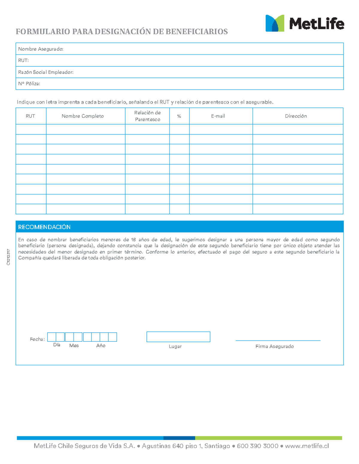 C1010317-Formulario-Para-Designacion-de-Beneficiarios - Nombre ...