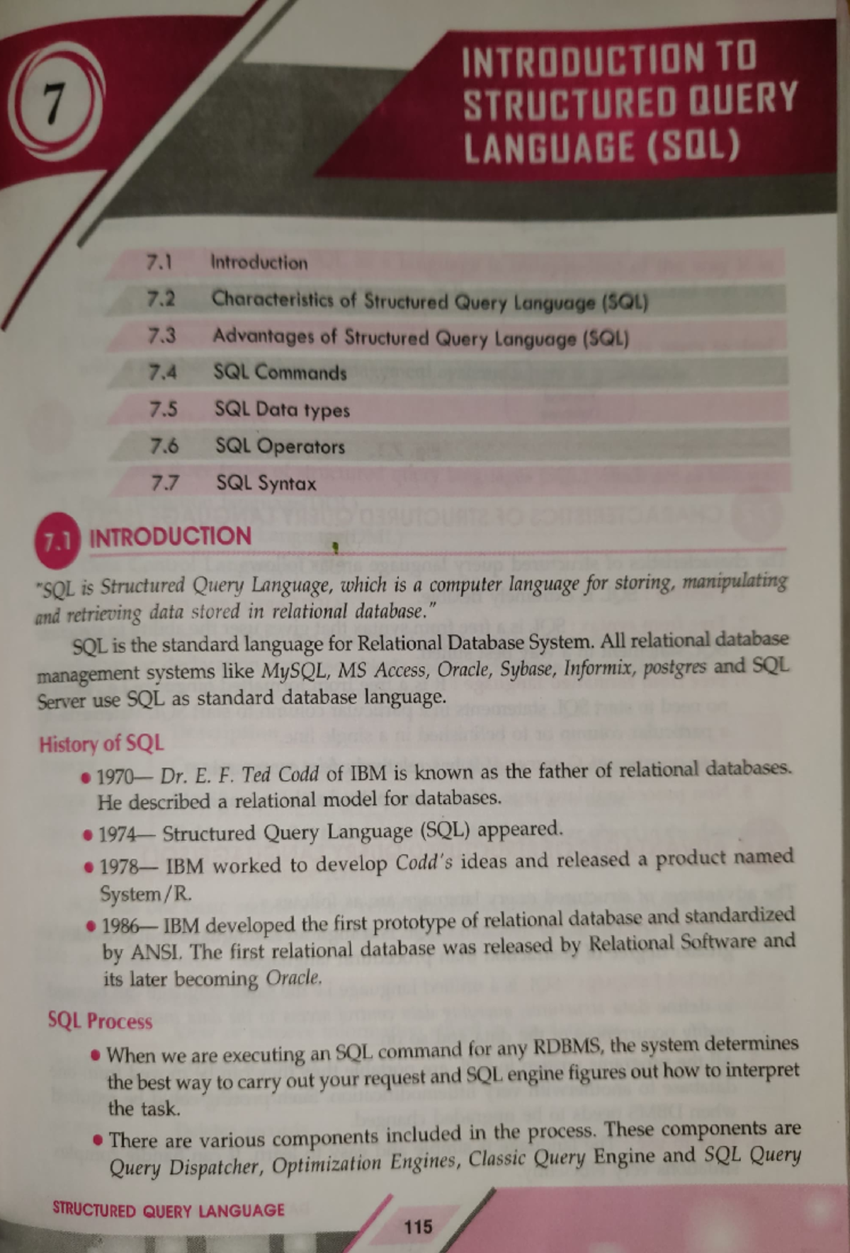 Rdbms Unit 3 Relational Data Base Management System Introduction 6104