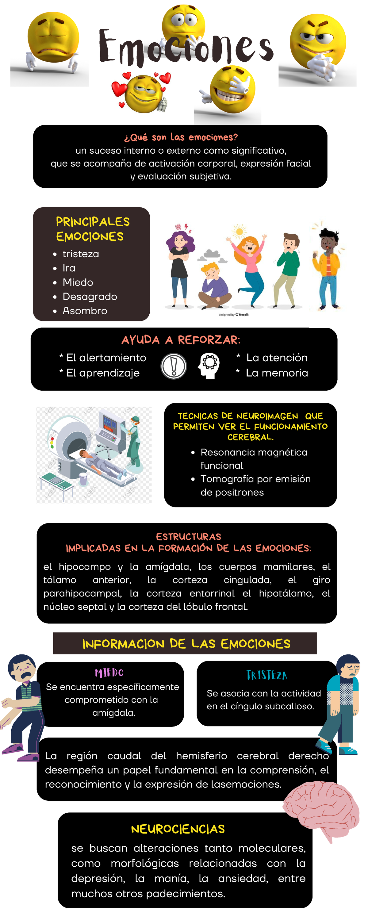 Emociones - Emociones * El alertamiento * La atención * El aprendizaje ...
