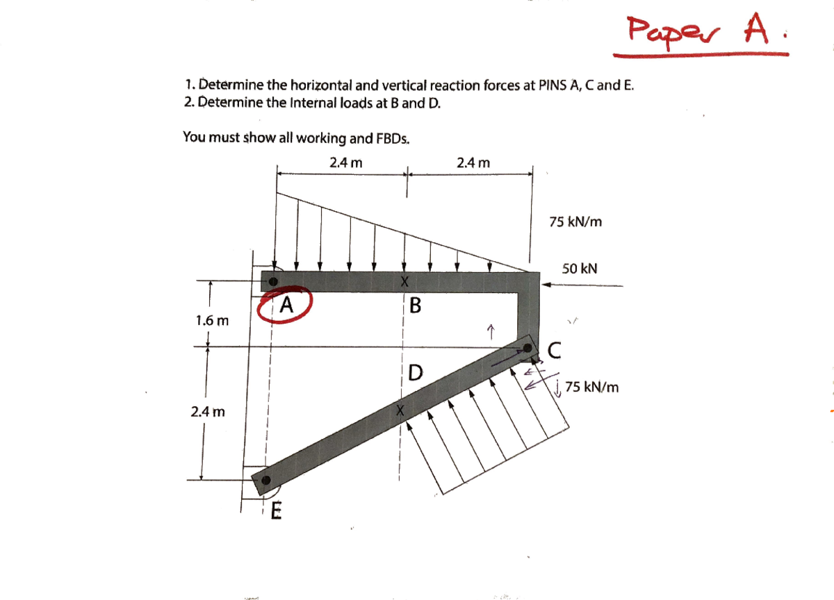 Mid Sem Paper A - Midsem - cve20001 - Studocu