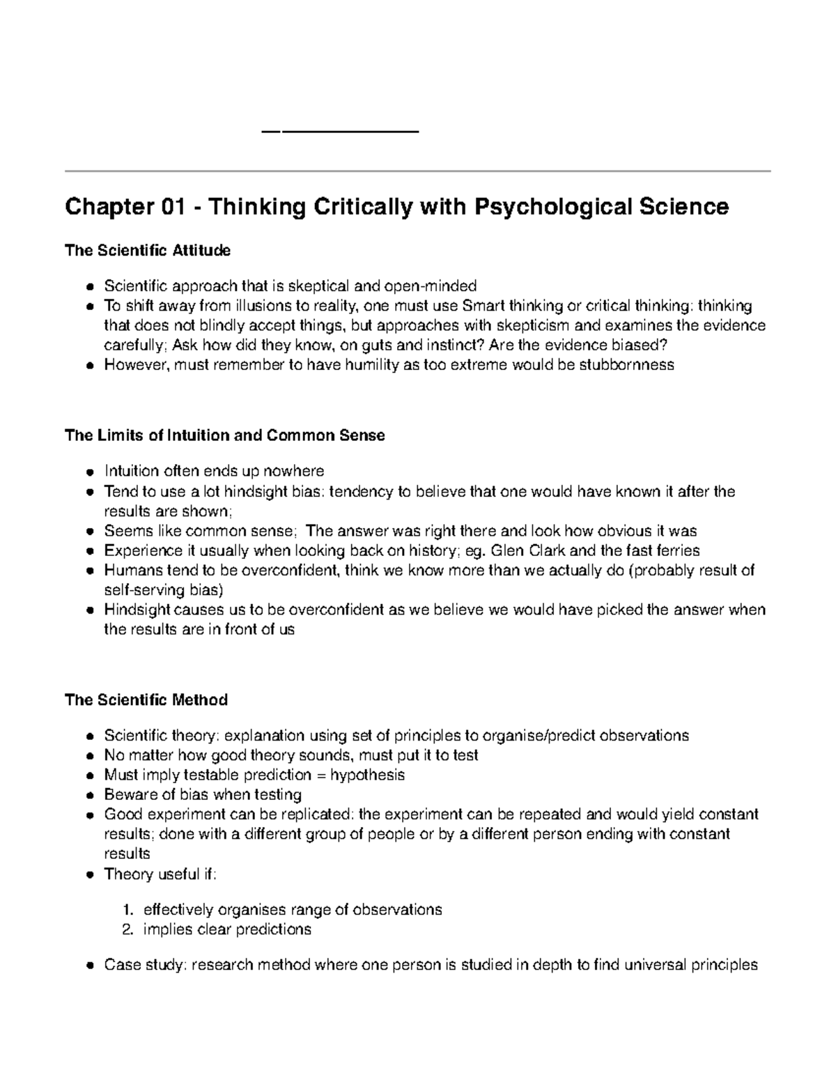 Chapter 01 - Thinking Critically with Psychological Science - Glen ...
