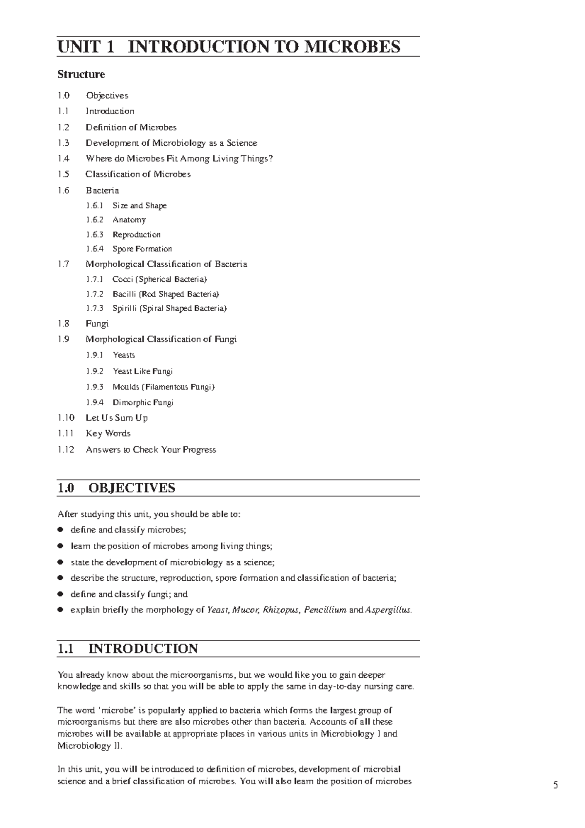 Introduction to microbe(bsc nursing microbiology) - Introduction to ...