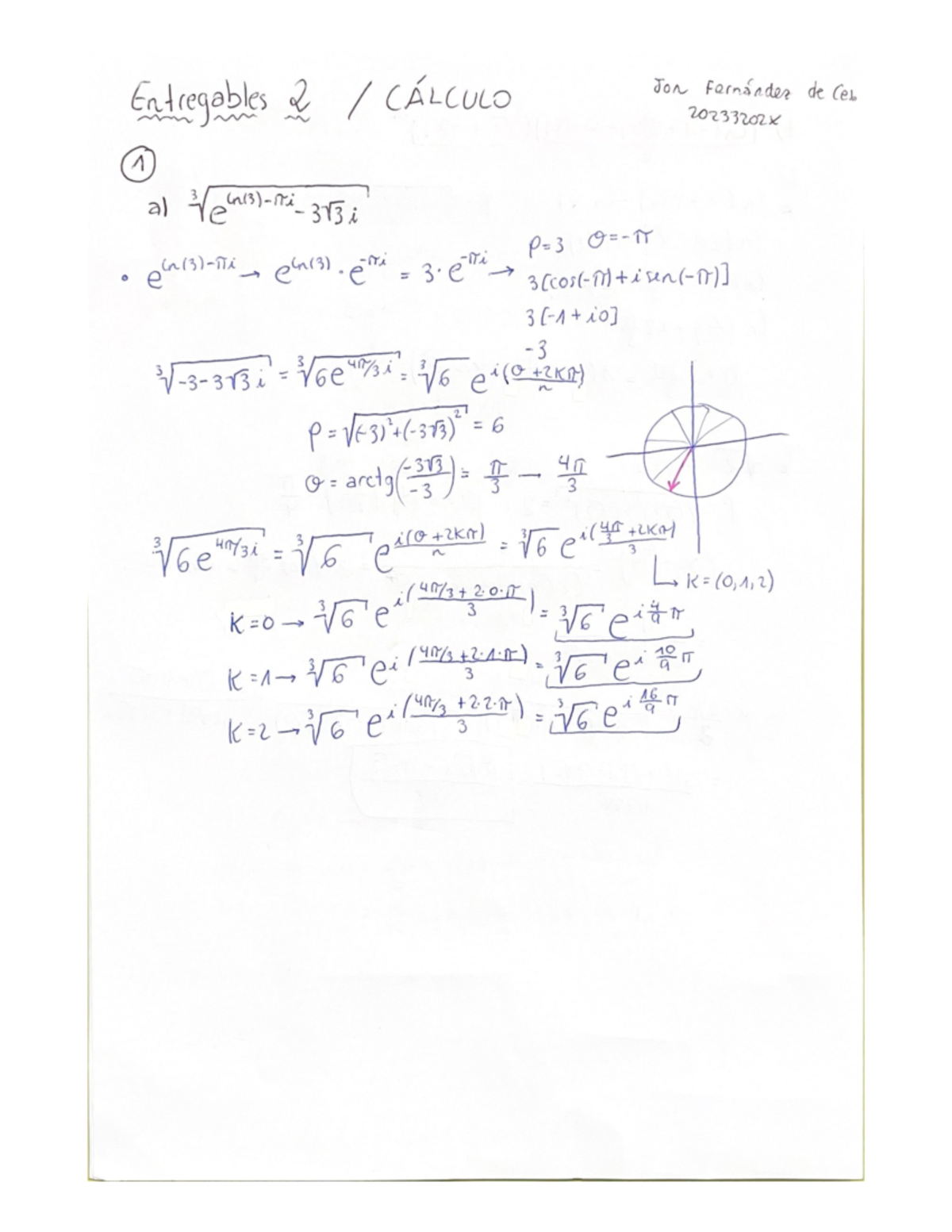Entregables 2 CÁ Lculo 2024a8d8d28abe8f861f83d627fe0484 - Cálculo I - Studocu