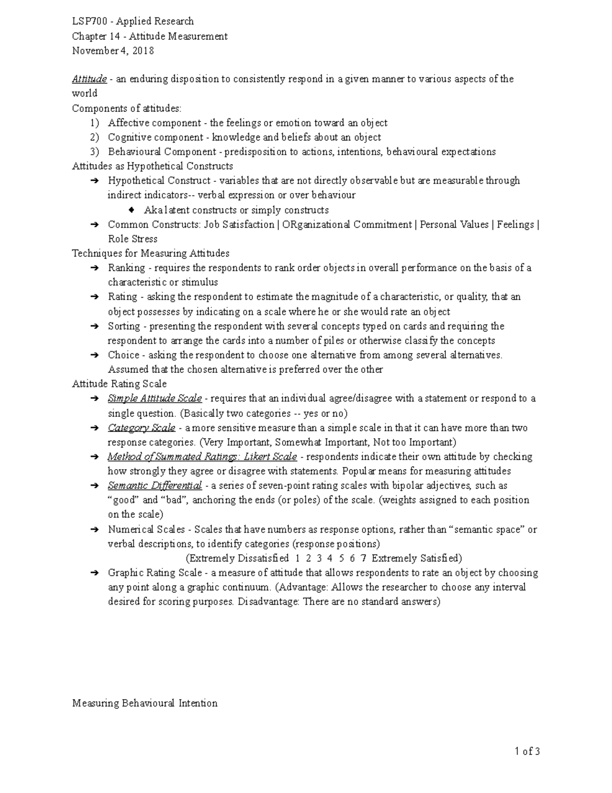 Chapter 14 - Attitude Measurement - LSP700 - Applied Research Chapter ...
