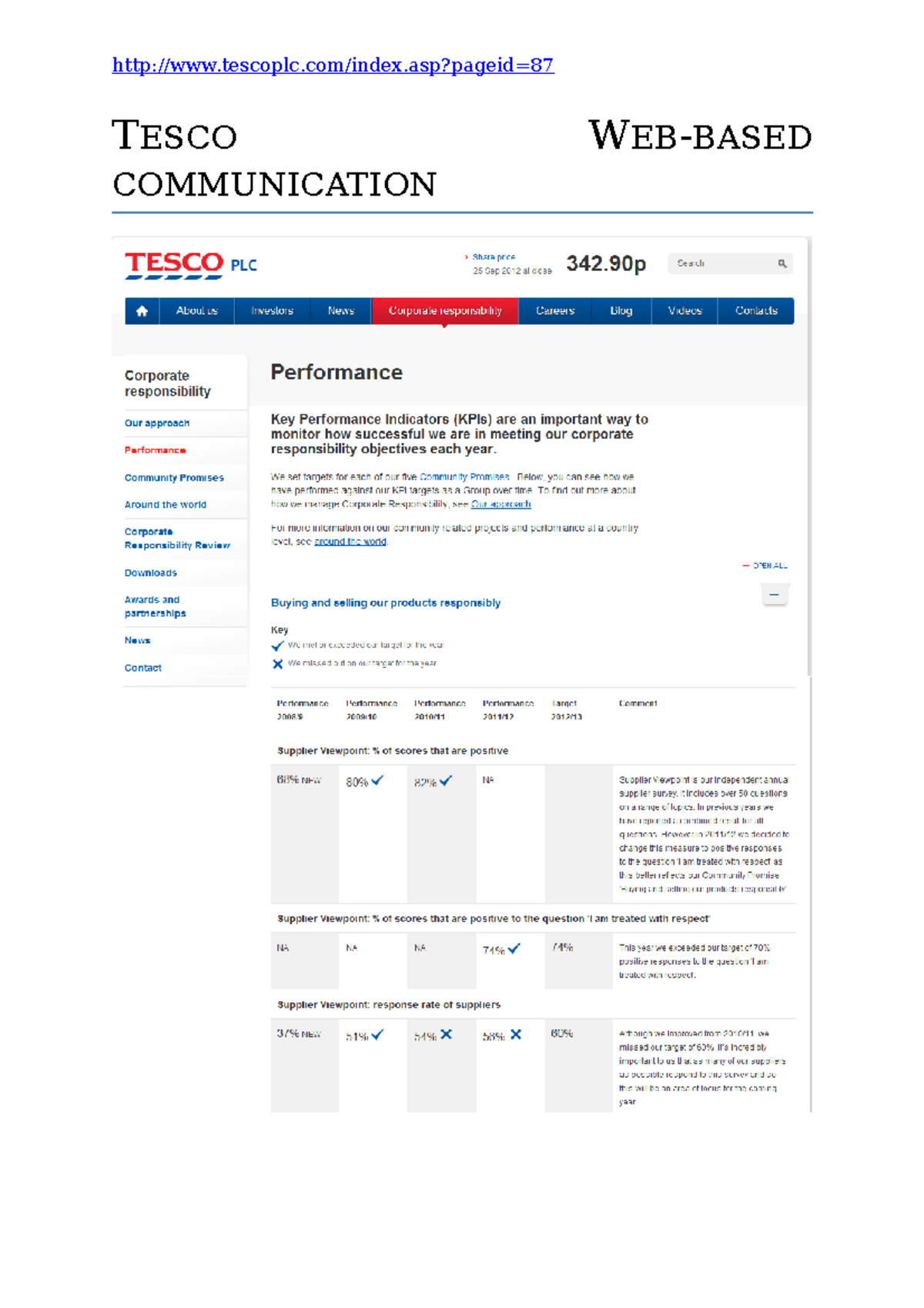 Tesco Web-based communication - ACCA001 - tescoplc/index.asp?pageid ...