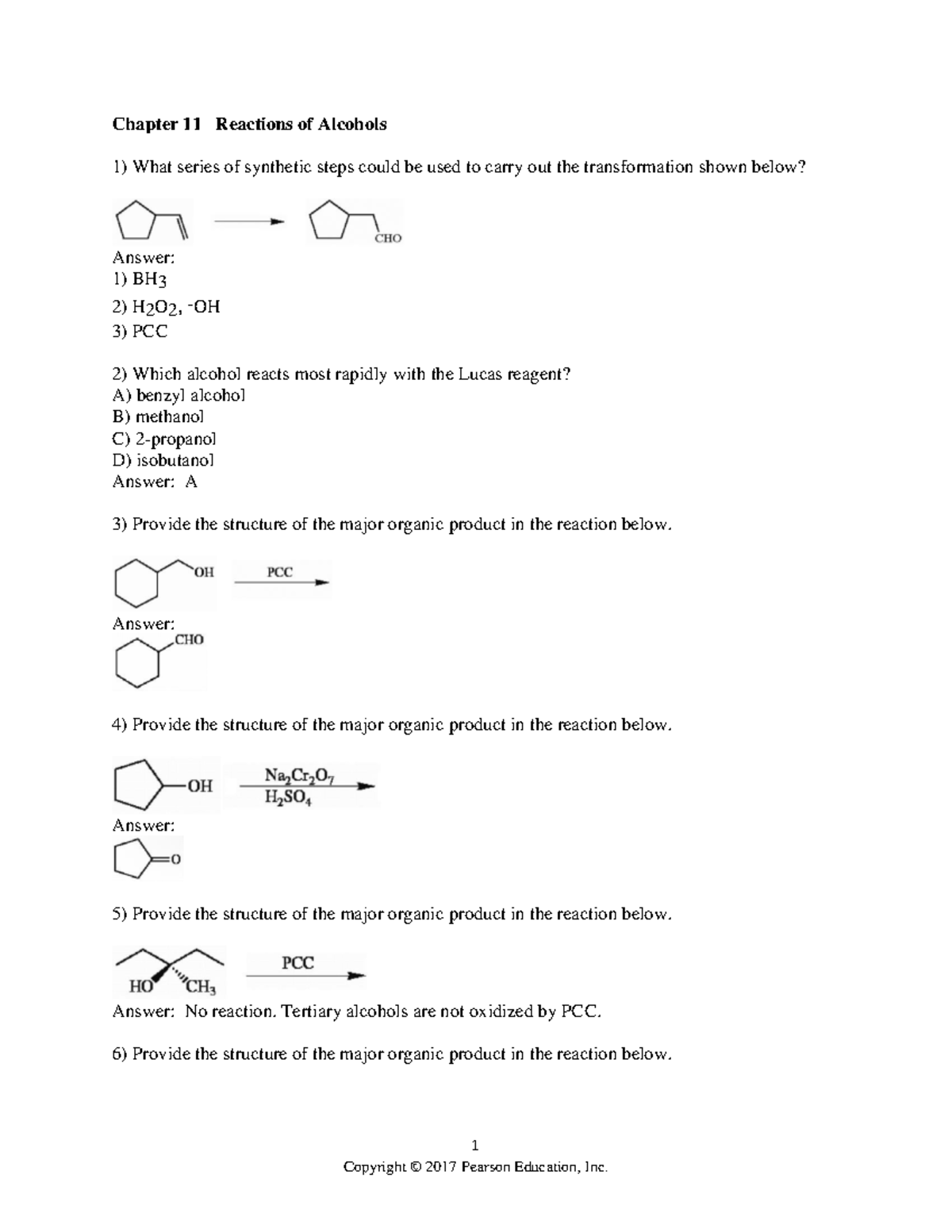 Chapter 11 Organic Chem Wade - Warning: TT: undefined function: 32 1 Chapter 11 Reactions of ...
