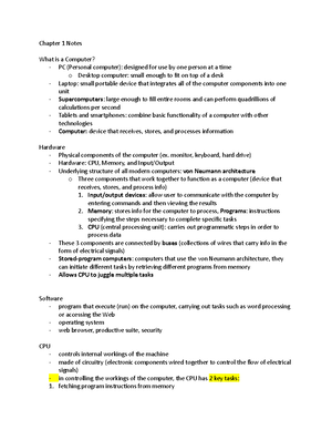 C 3 Book Notes Computer Science - C3. The Internet History of the ...