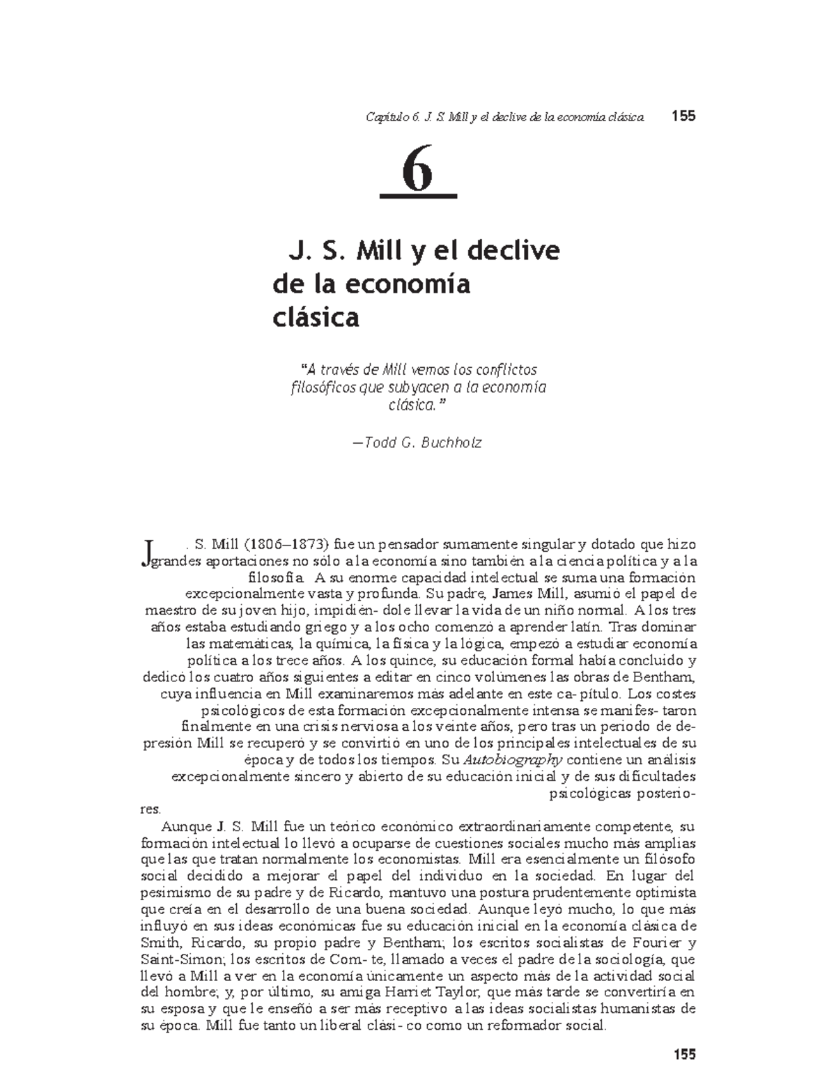 El declive de la economía 2-convertido - Capítulo 6. J. S. Mill y el ...