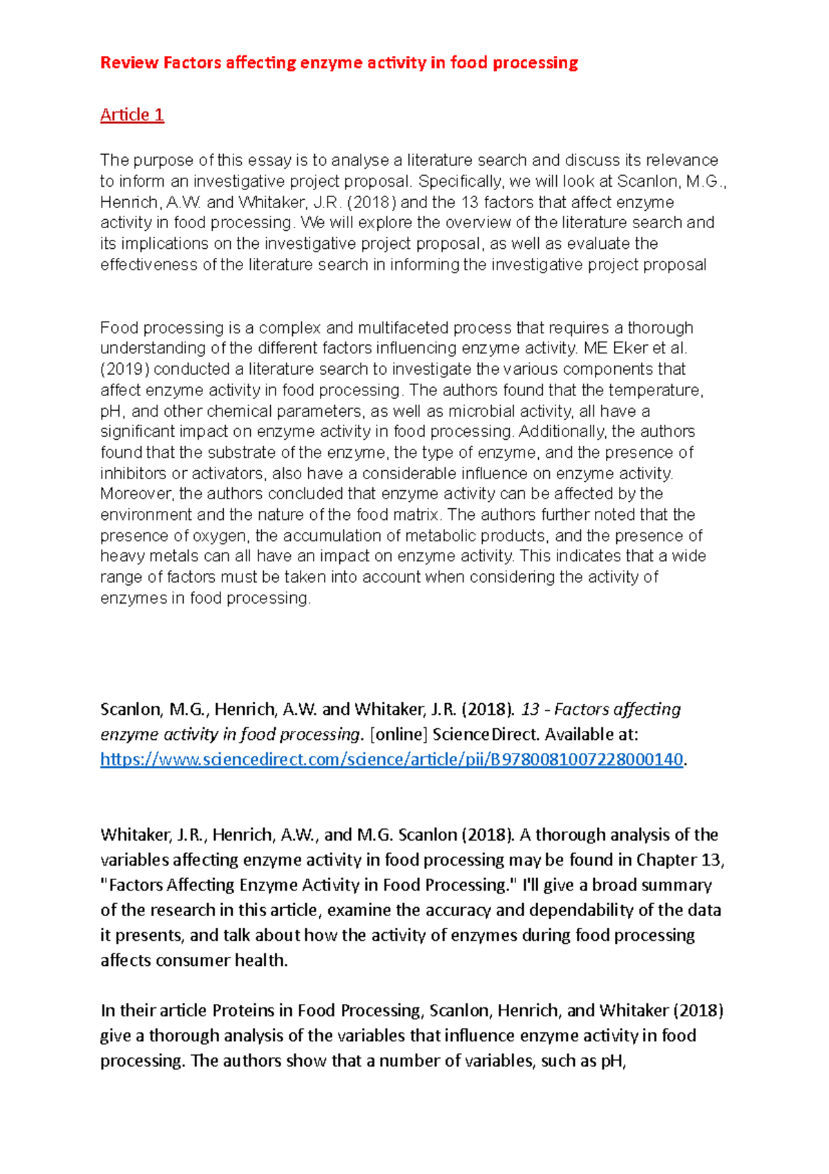 Valid reliable relevent unit 6 factors - Article 1 The purpose of this ...